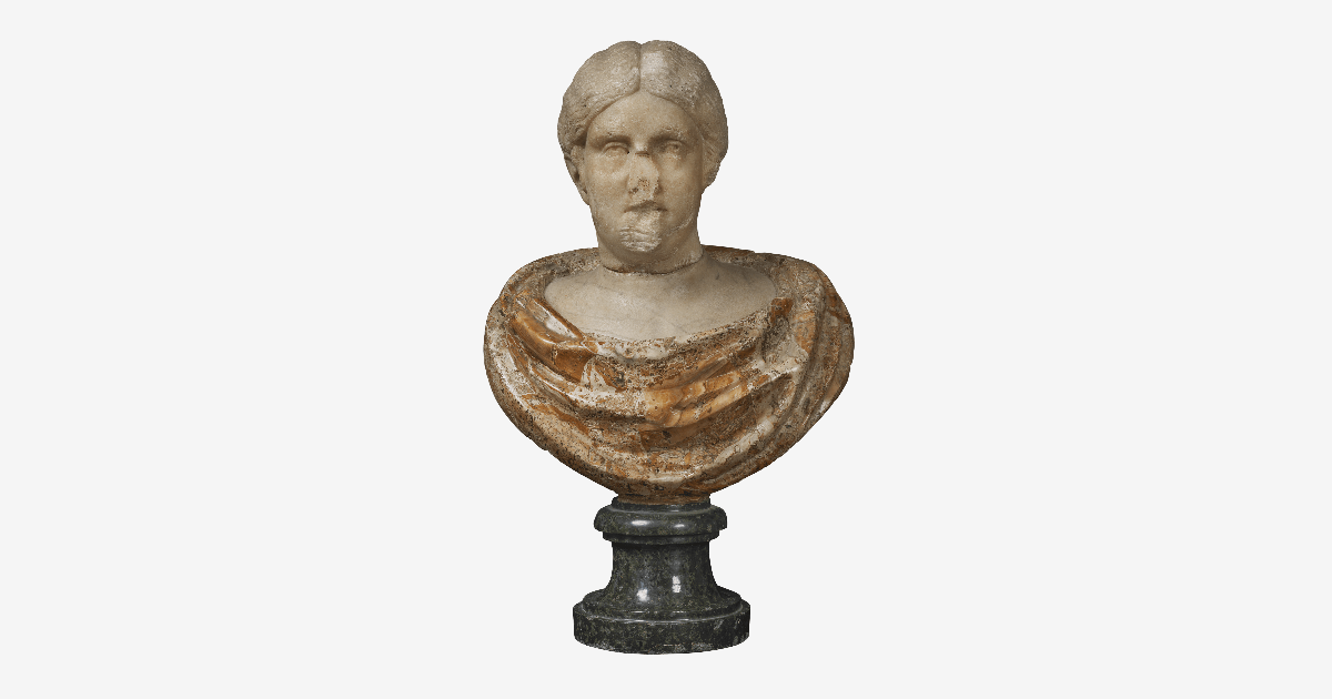 S113B. Female bust | Fondazione Santarelli | Fondazione Santarelli